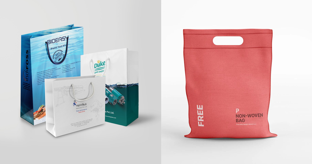 Custom Bag Printing Services | Promotional & Retail Bags | Montech Offset